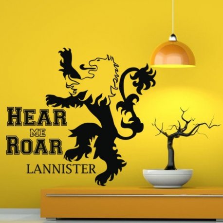 Autocolante decorativo Oi o Meu Rugido Annister