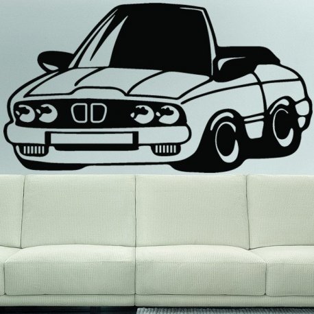 Autocolante decorativo Volkswagen Descapotável